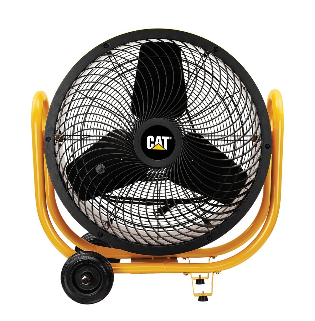 24″ Industrial Drum Air Circulator – Yellow – Caterpillar Fans